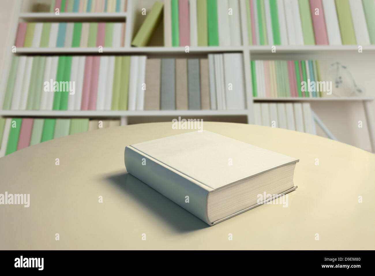 Plain white book cover hi-res stock photography and images - Alamy