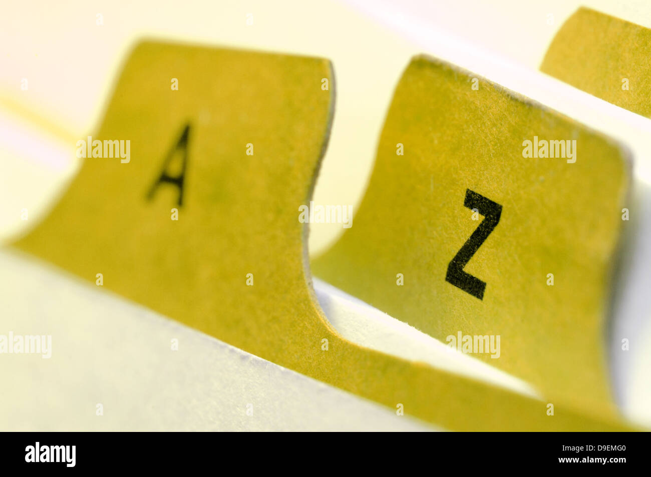 A A to Z A to Z filing filing system put away alphabet archive archives ...