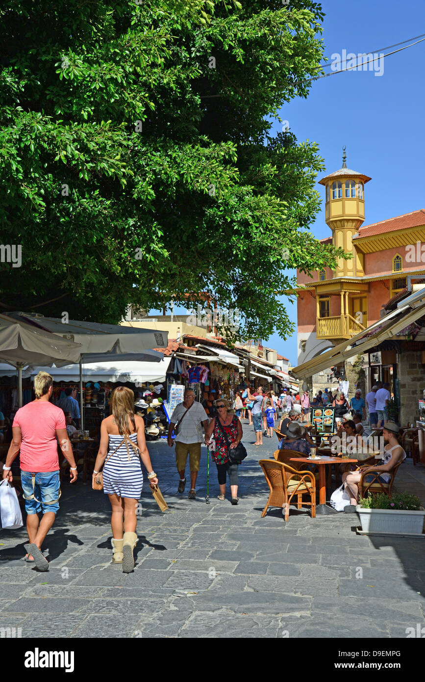 Sokratous Street, Old Town, City of Rhodes, Rhodes (Rodos), The ...