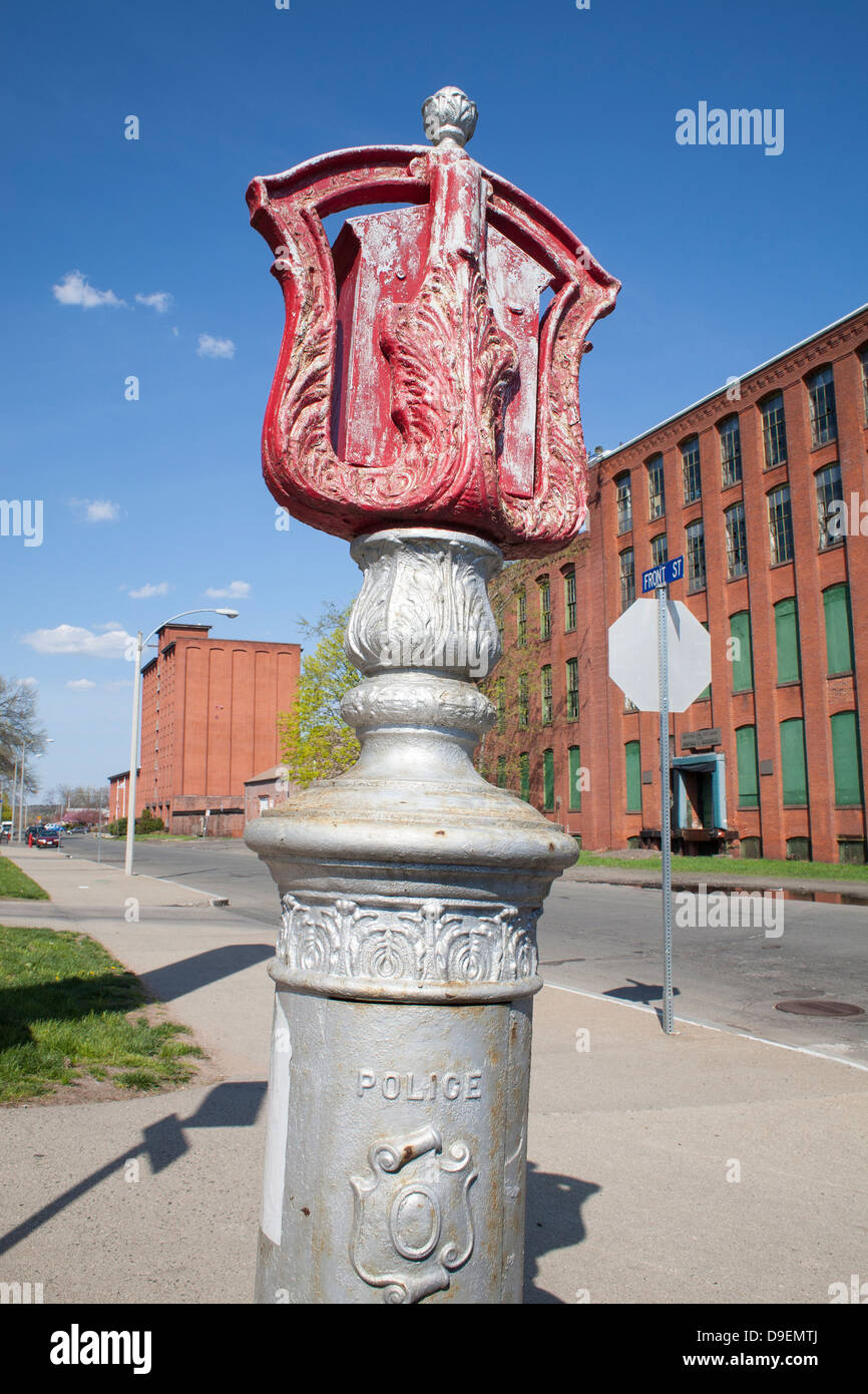 Elaborate and Very old Holyoke fire alarm is still functioning. Former ...