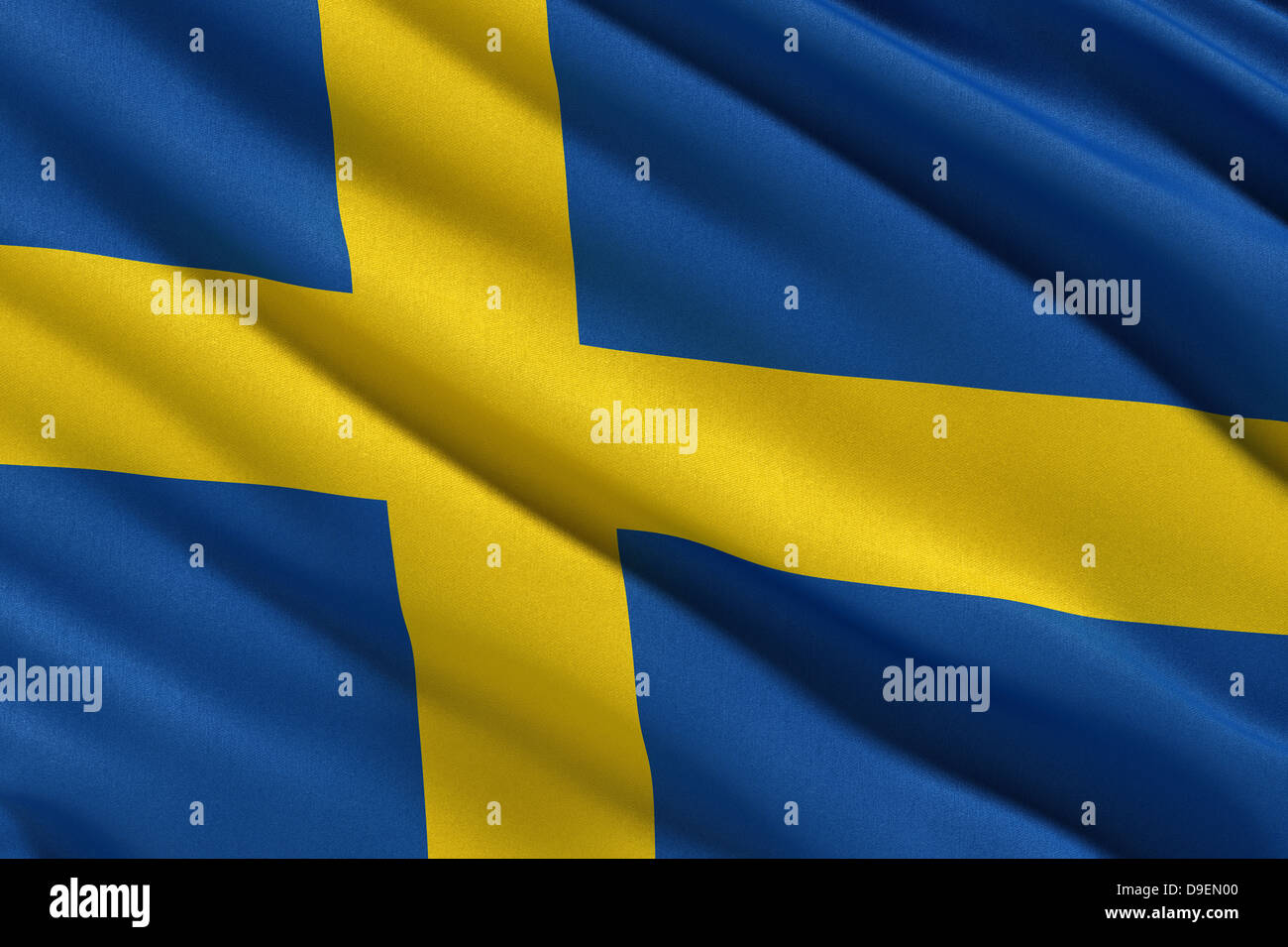 Flag of Sweden Stock Photo - Alamy