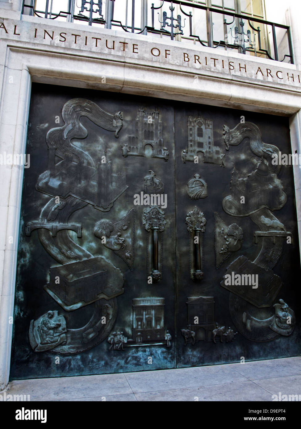 Exterior of the Royal Institute of British Architects (RIBA) building ...