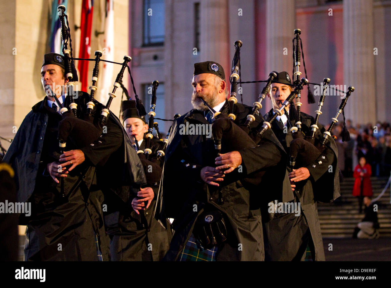 Anzac Day Dawn Service, War Memorial Museum, Auckland, New Zealand ...