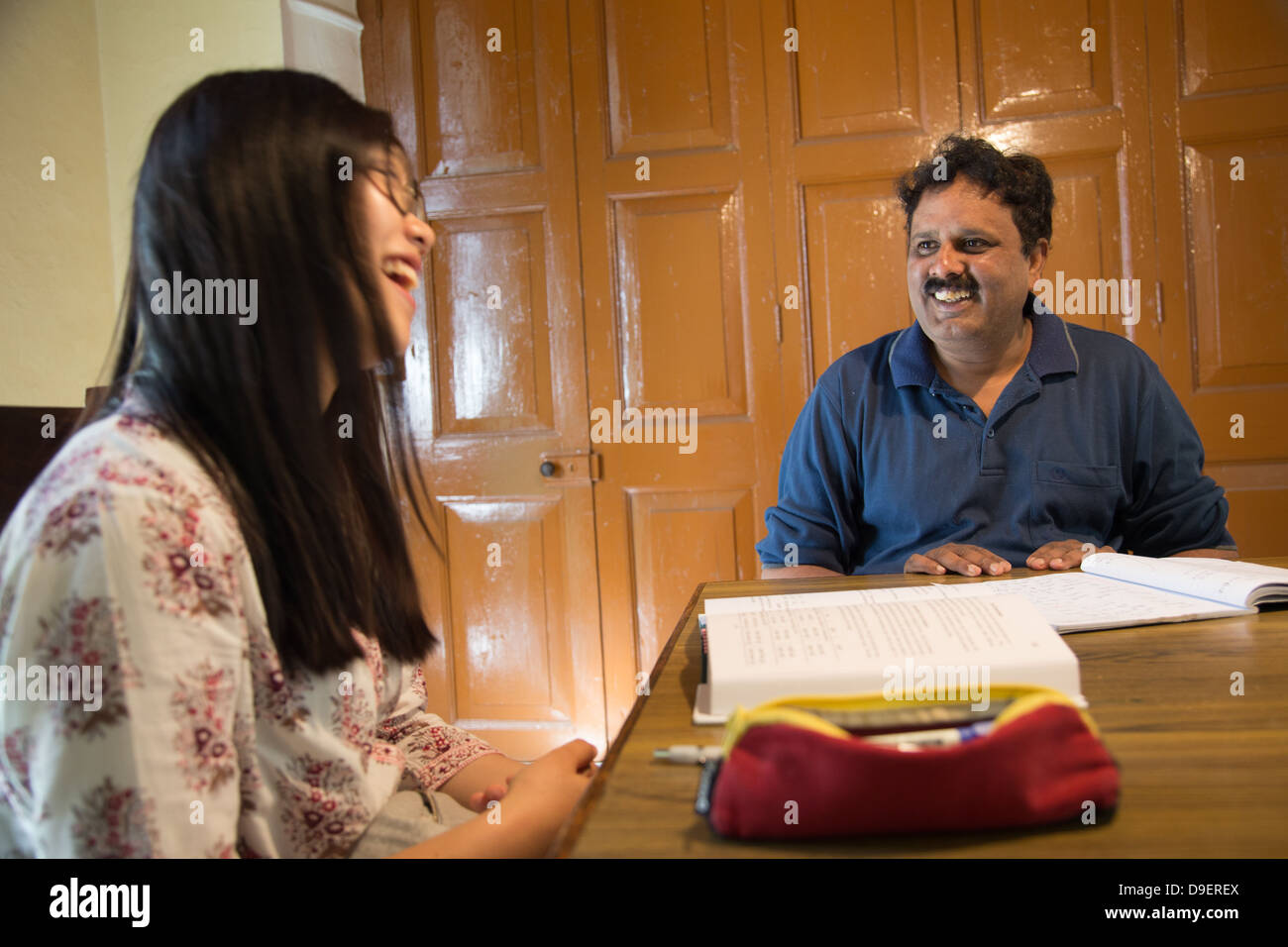 Korean student at the Landour Language School, Landour, Mussoorie ...