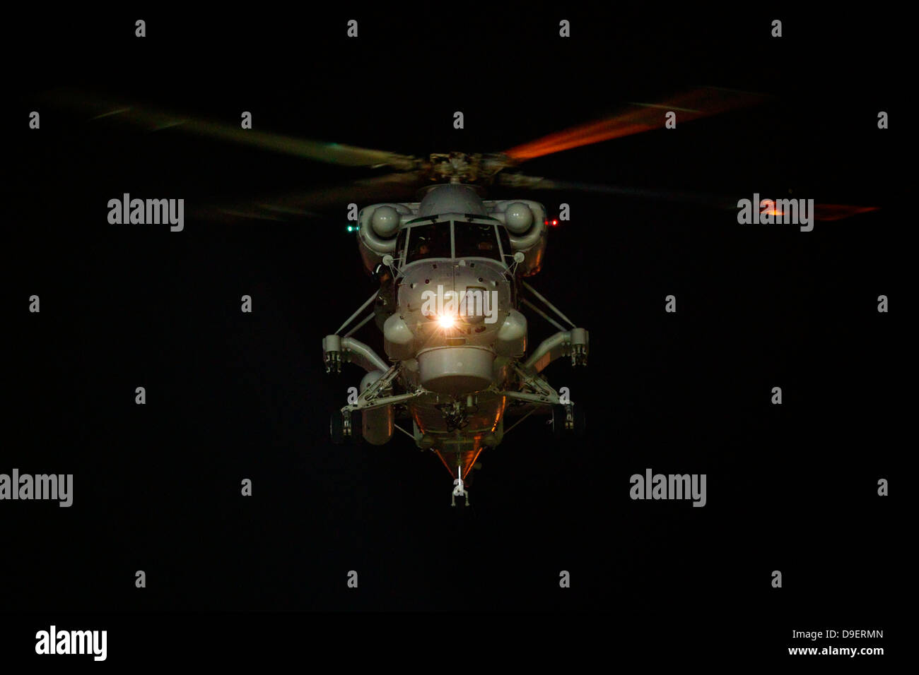 A Navy Seasprite Helicopter Stock Photo - Alamy