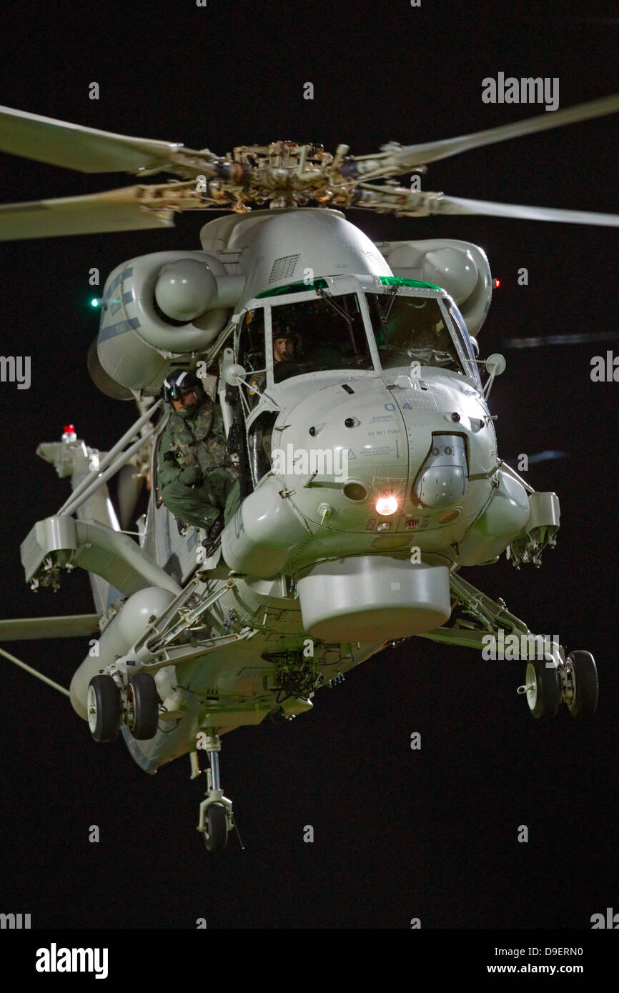 Royal New Zealand Navy Seasprite Helicopter Stock Photo - Alamy