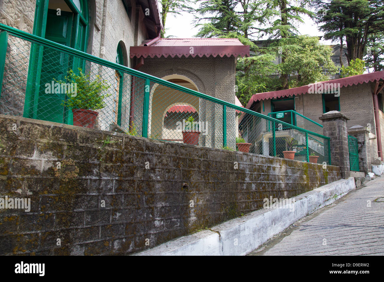 Landour Language School, Landour, Mussoorie, India Stock Photo - Alamy