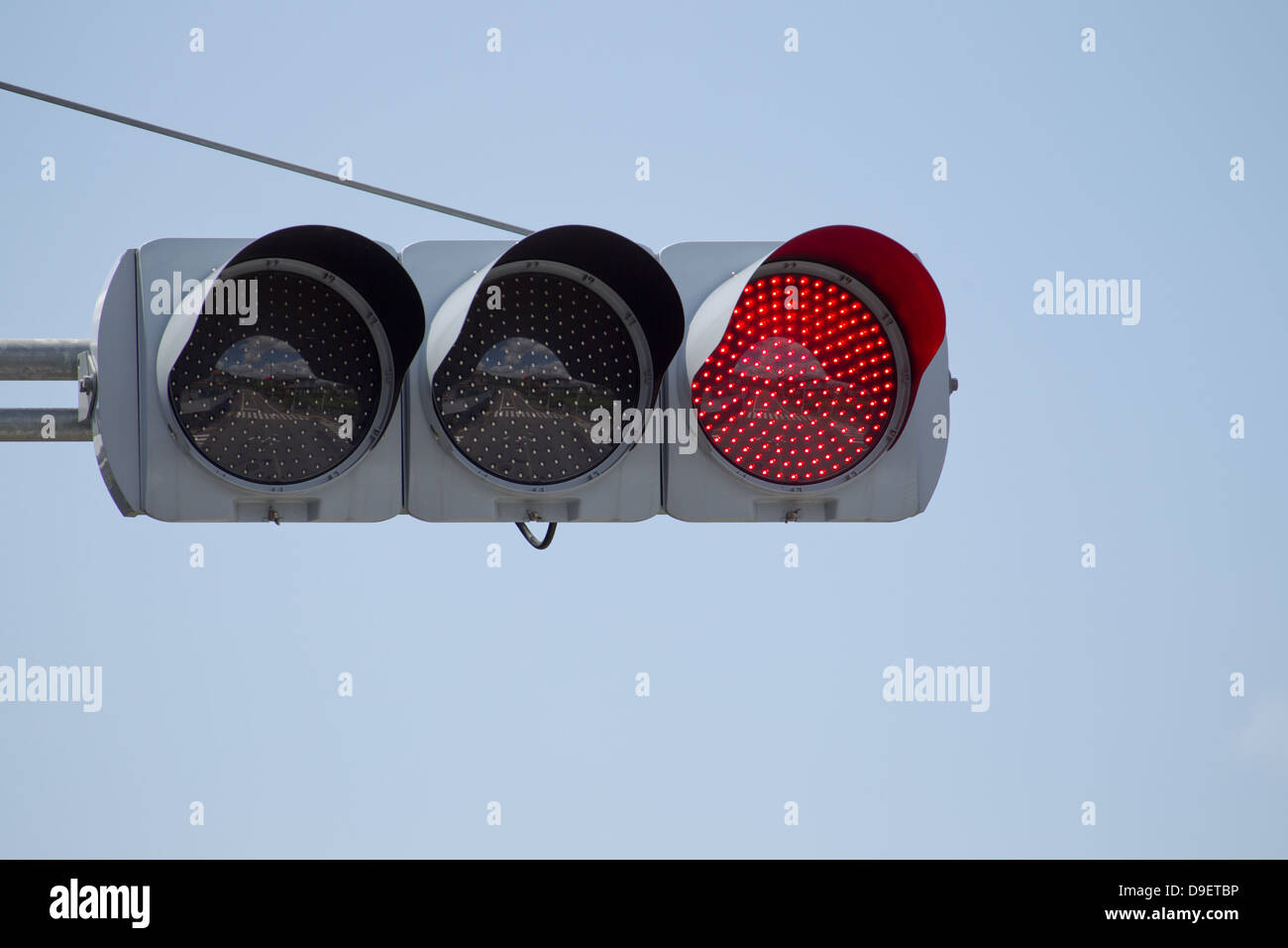 Red traffic light Stock Photo - Alamy