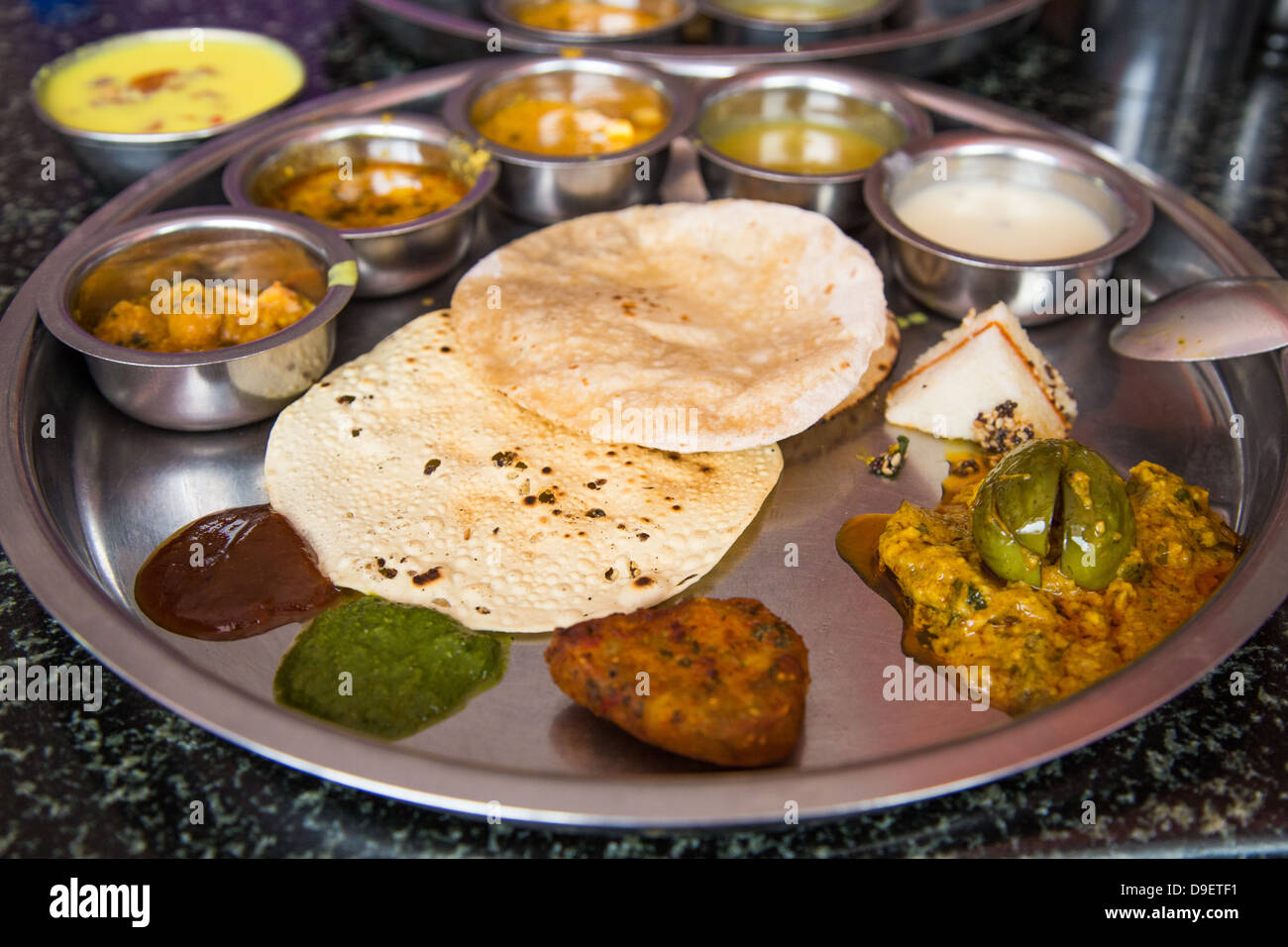 Thali and india hi-res stock photography and images - Alamy