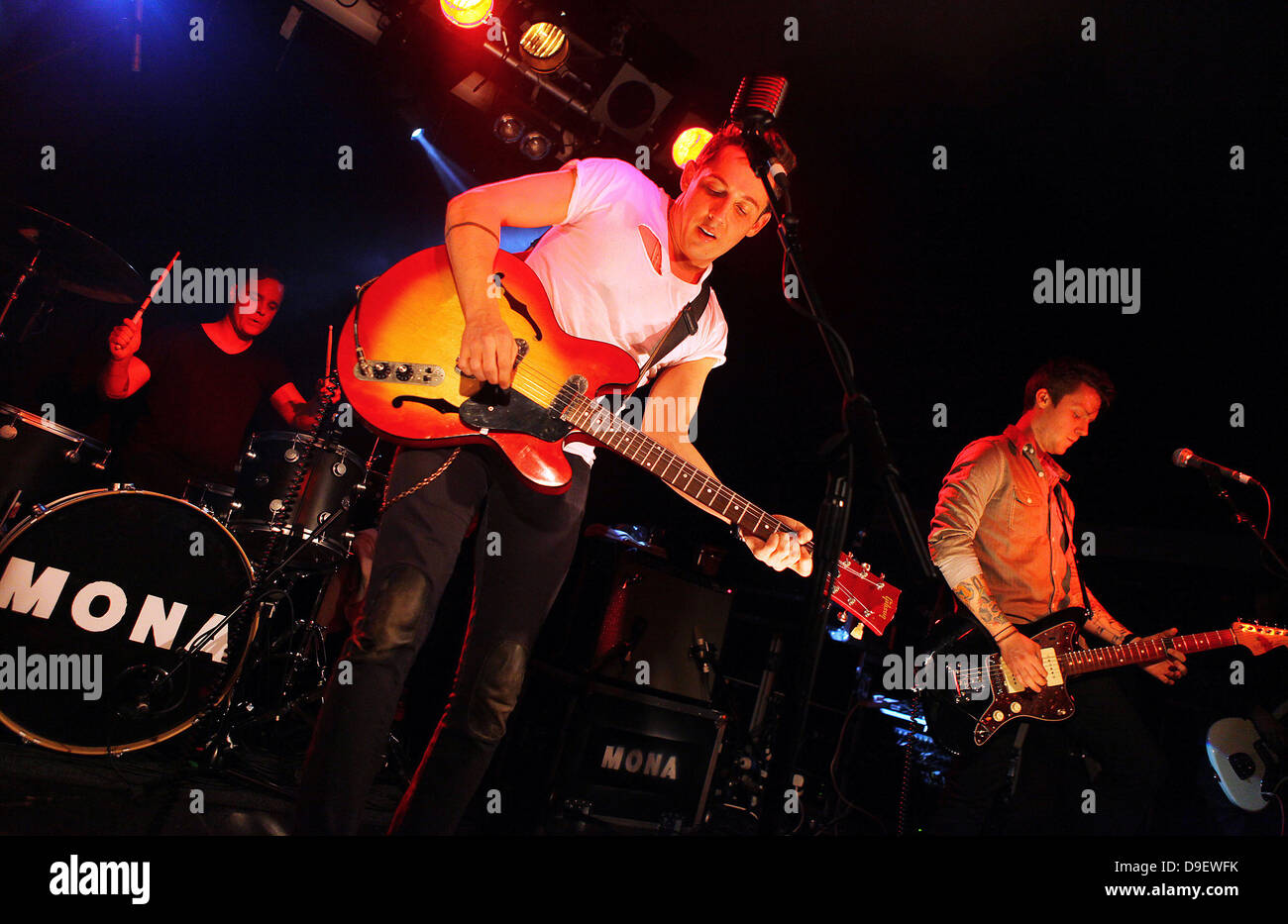 MONA perform live at the Shockwaves NME Awards show 2011 at The ...