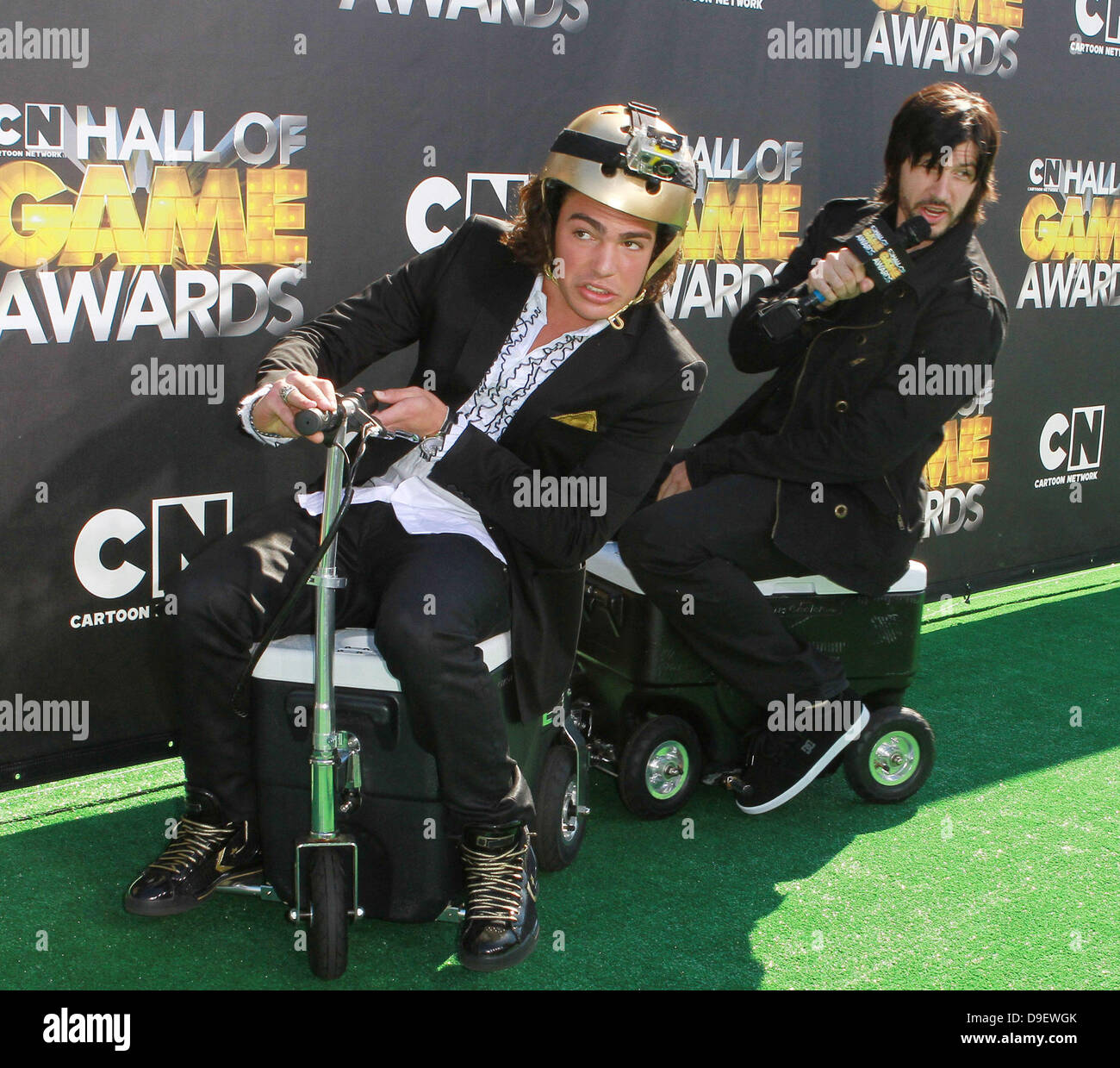 Jackson Rogow, Chris Cole Cartoon Network 'Hall of Game Awards' held at ...