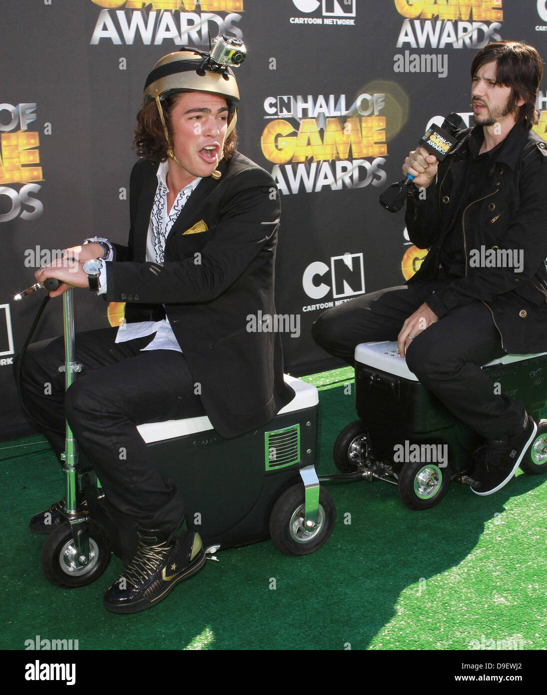 Jackson Rogow, Chris Cole Cartoon Network 'Hall of Game Awards' held at ...