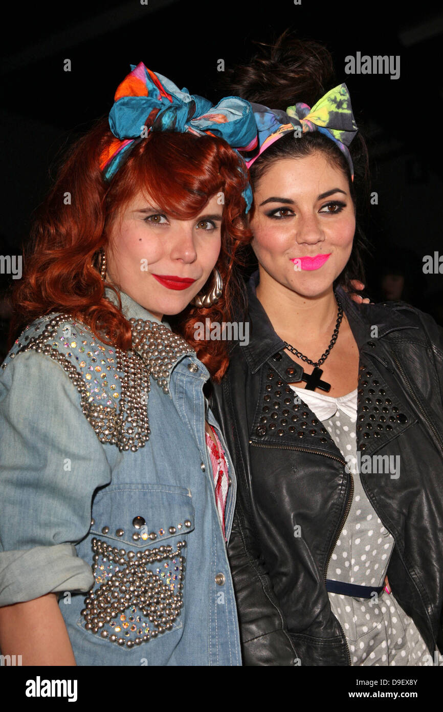 Paloma Faith and Marina Diamandis of Marina and the Diamonds London ...