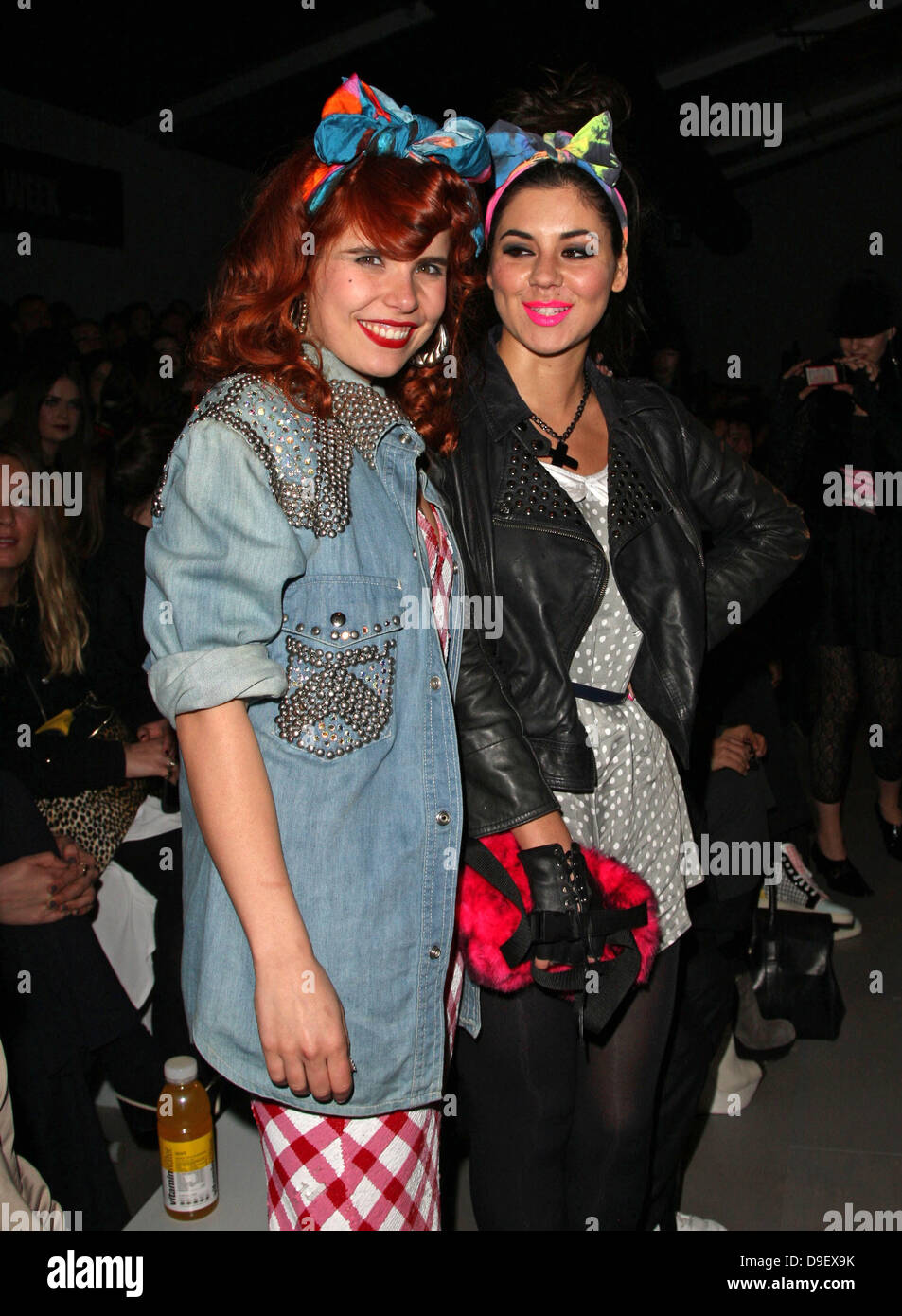 Paloma Faith and Marina Diamandis of Marina and the Diamonds London ...