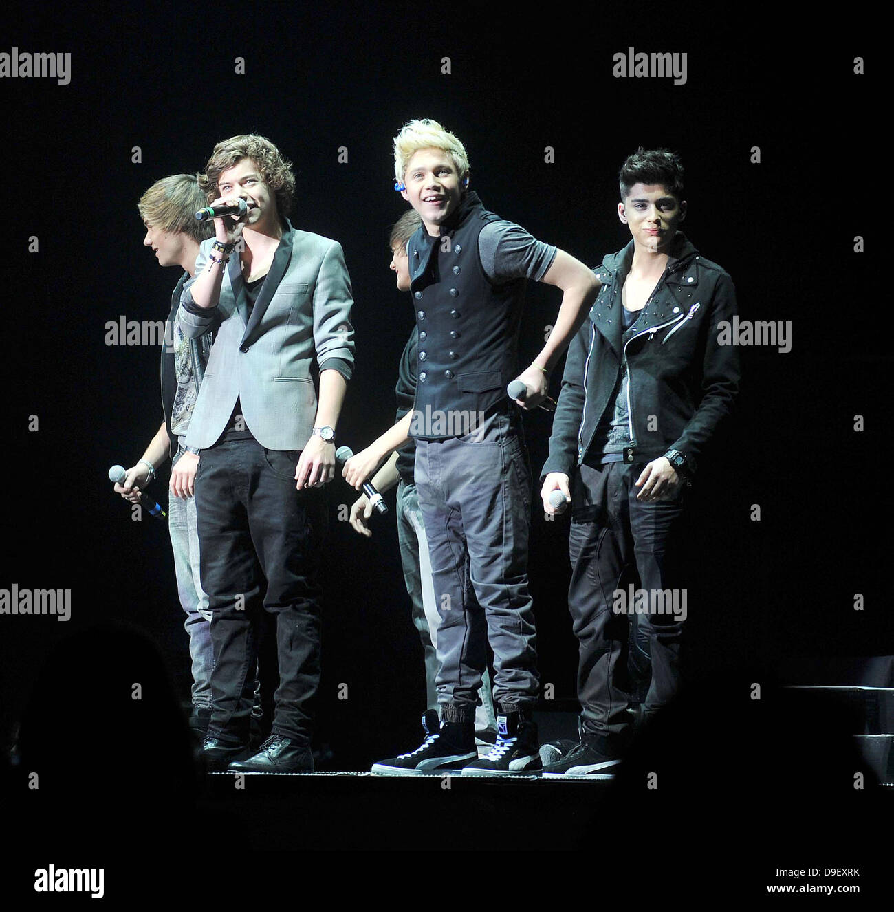 One Direction 'The X Factor - Live Tour' held at The O2 in Dublin ...