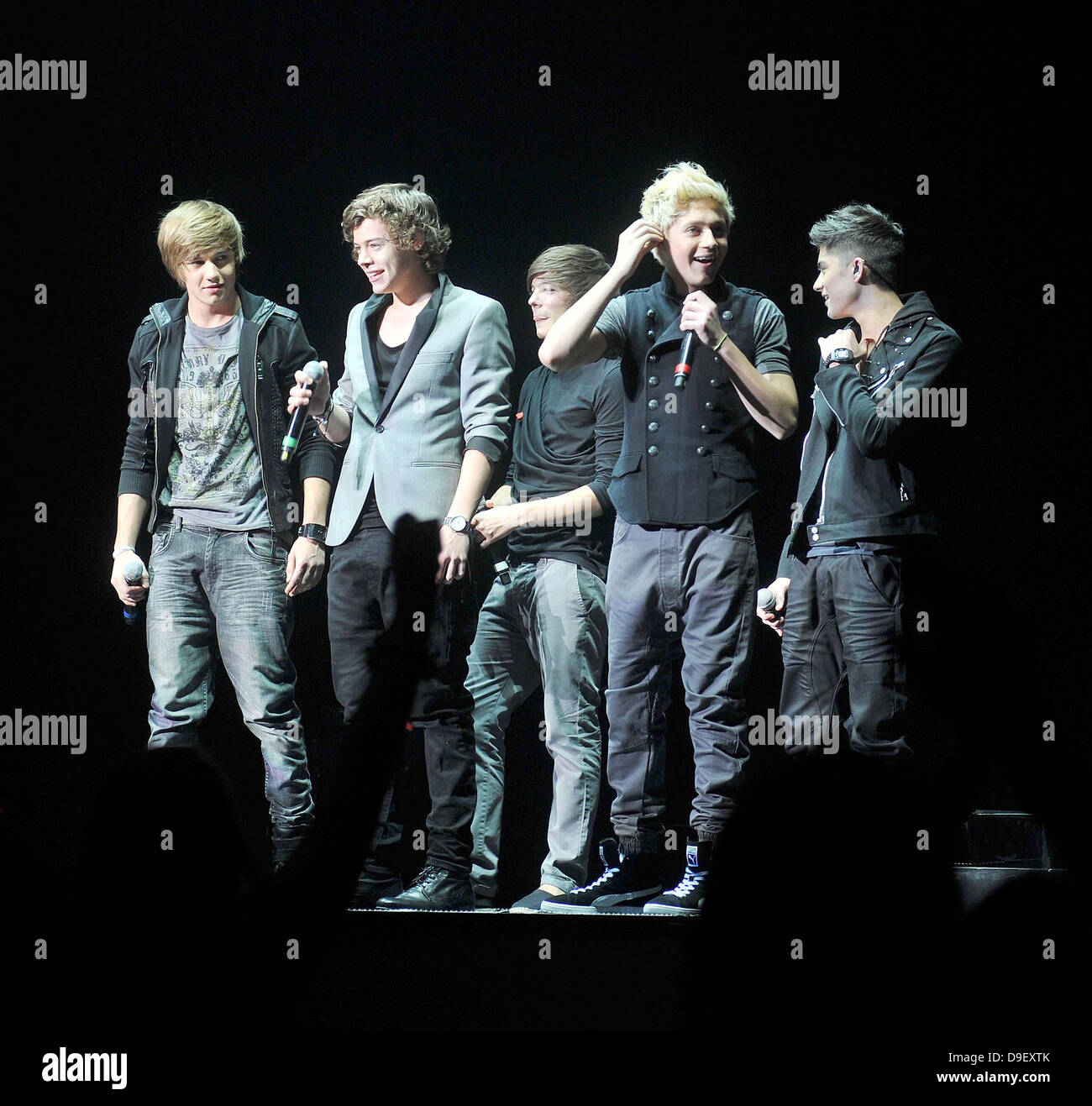 One Direction 'The X Factor - Live Tour' held at The O2 in Dublin ...