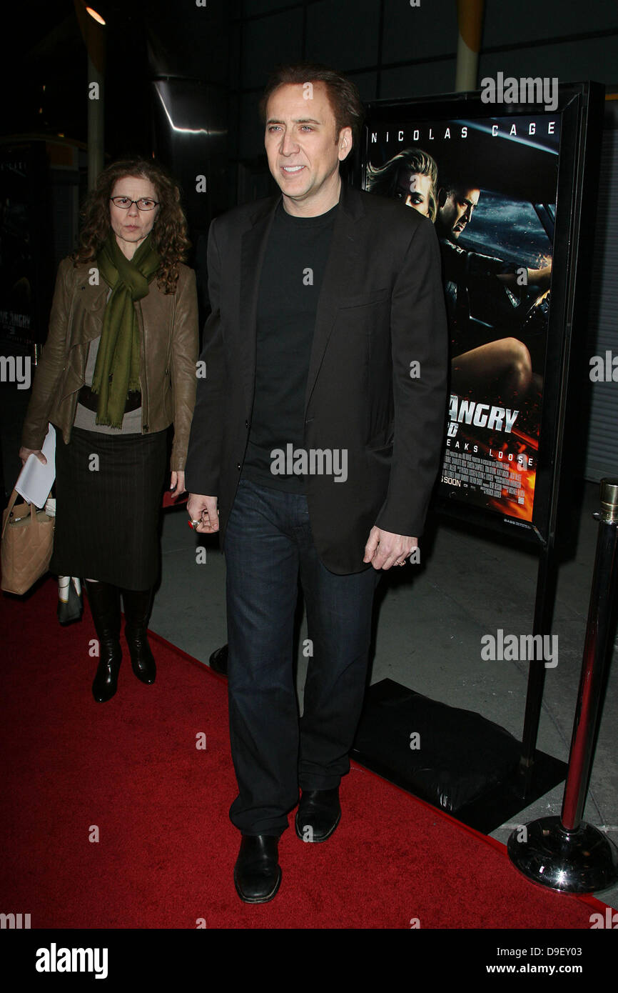 Nicolas Cage Los Angeles Screening of "Drive Angry" held at the ...