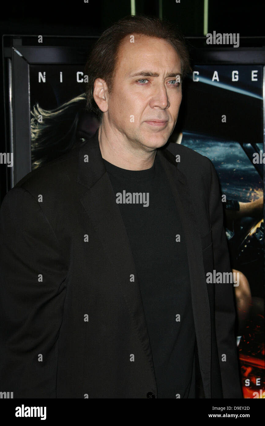 Nicolas Cage Los Angeles Screening of "Drive Angry" held at the ...