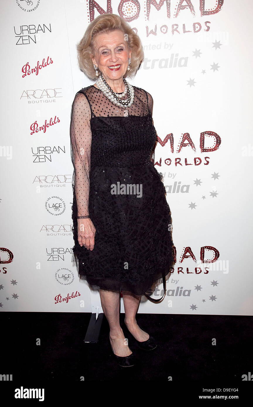 Barbara Davis Donna Karan And Russell James Host Nomad Two Worlds ...