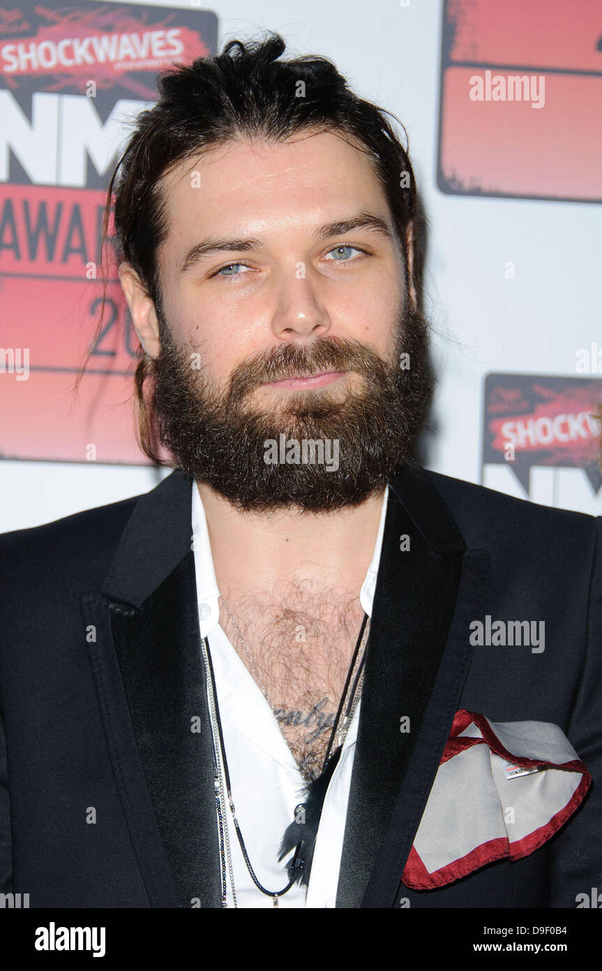 Simon Neil of Biffy Clyro Shockwaves NME Awards 2011 held at the O2 ...