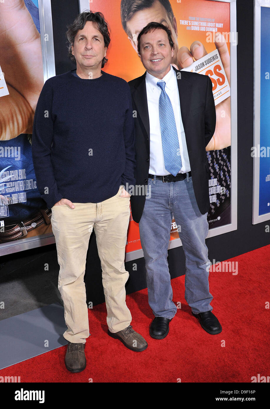 Peter Farrelly and Bobby Farrelly Los Angeles Premiere of Warner Bros ...