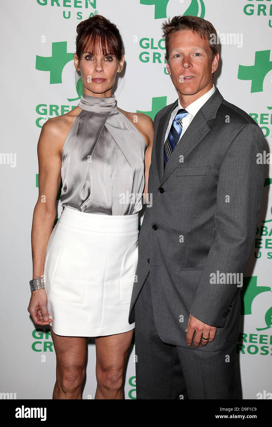 Alexandra Paul and guest Global Green USA's 8th annual pre-Oscar party ...