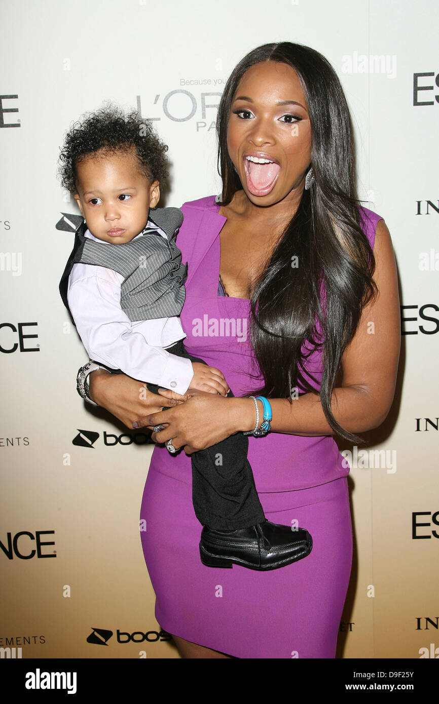 Jennifer Hudson' and son David Otunga Jr, 4th Annual ESSENCE Black ...