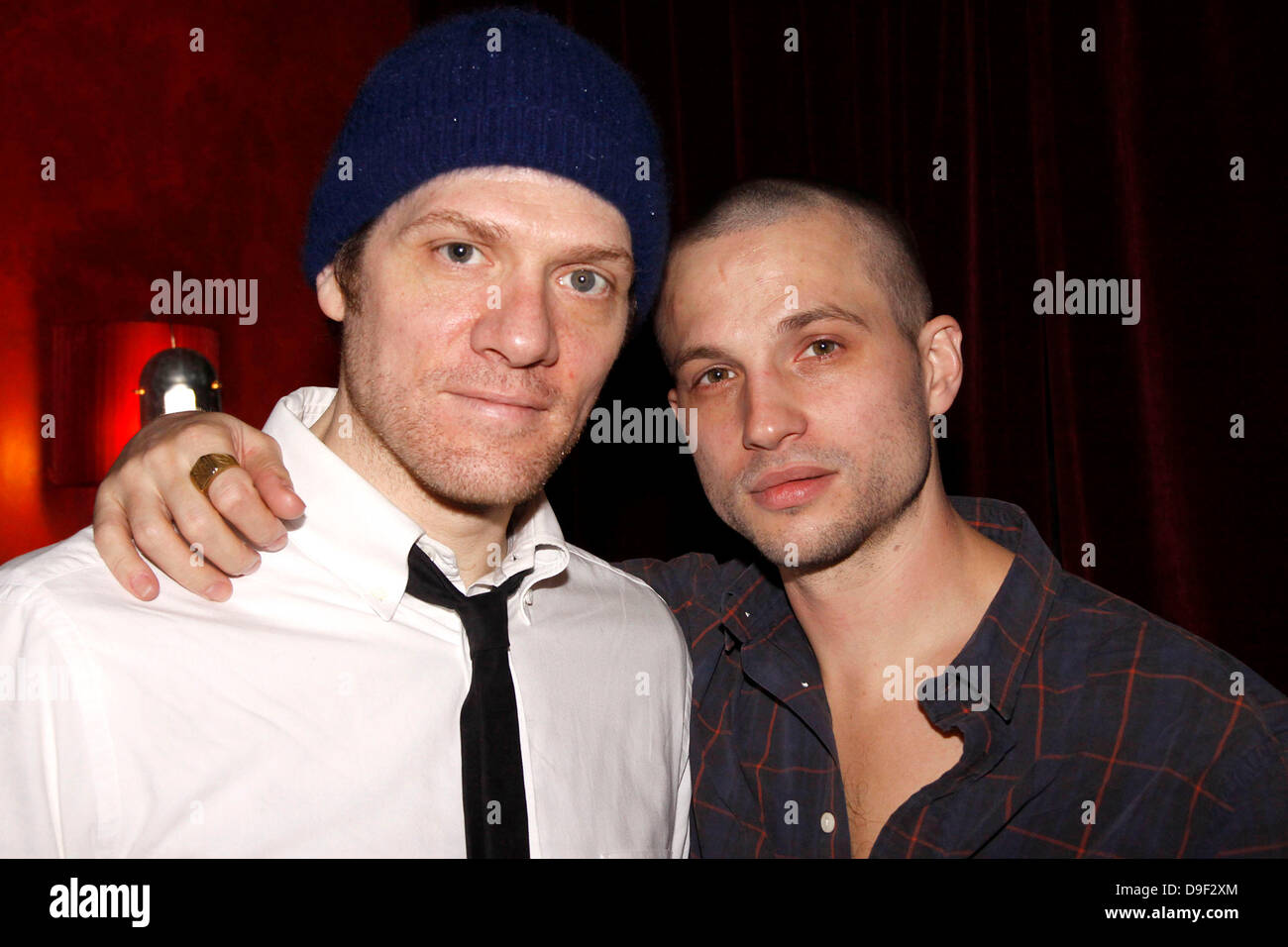 Adam Rapp and Logan Marshall-Green Opening night after party for the ...
