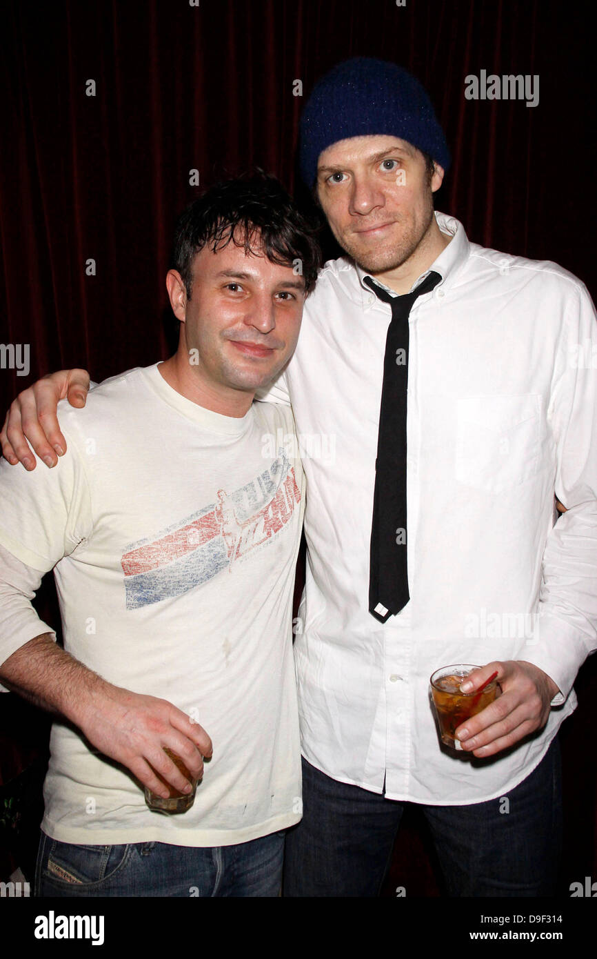 Trip Cullman and Adam Rapp Opening night after party for the Off ...