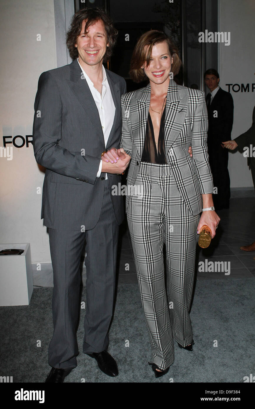 Milla Jovovich Tom Ford Flagship Store Opening Celebration Beverly ...