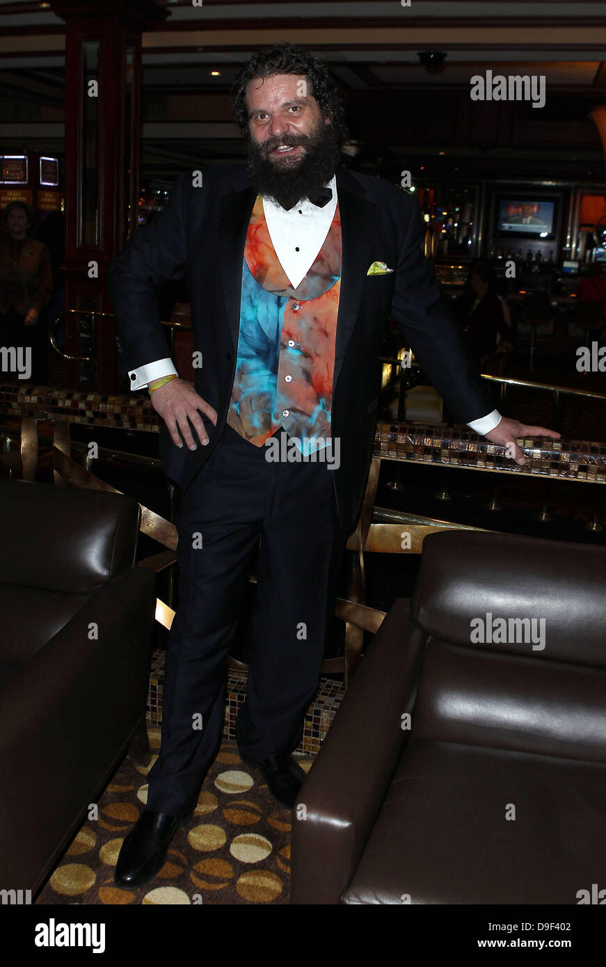 Rupert Boneham signs Autographs for guests and promotes his new game ...