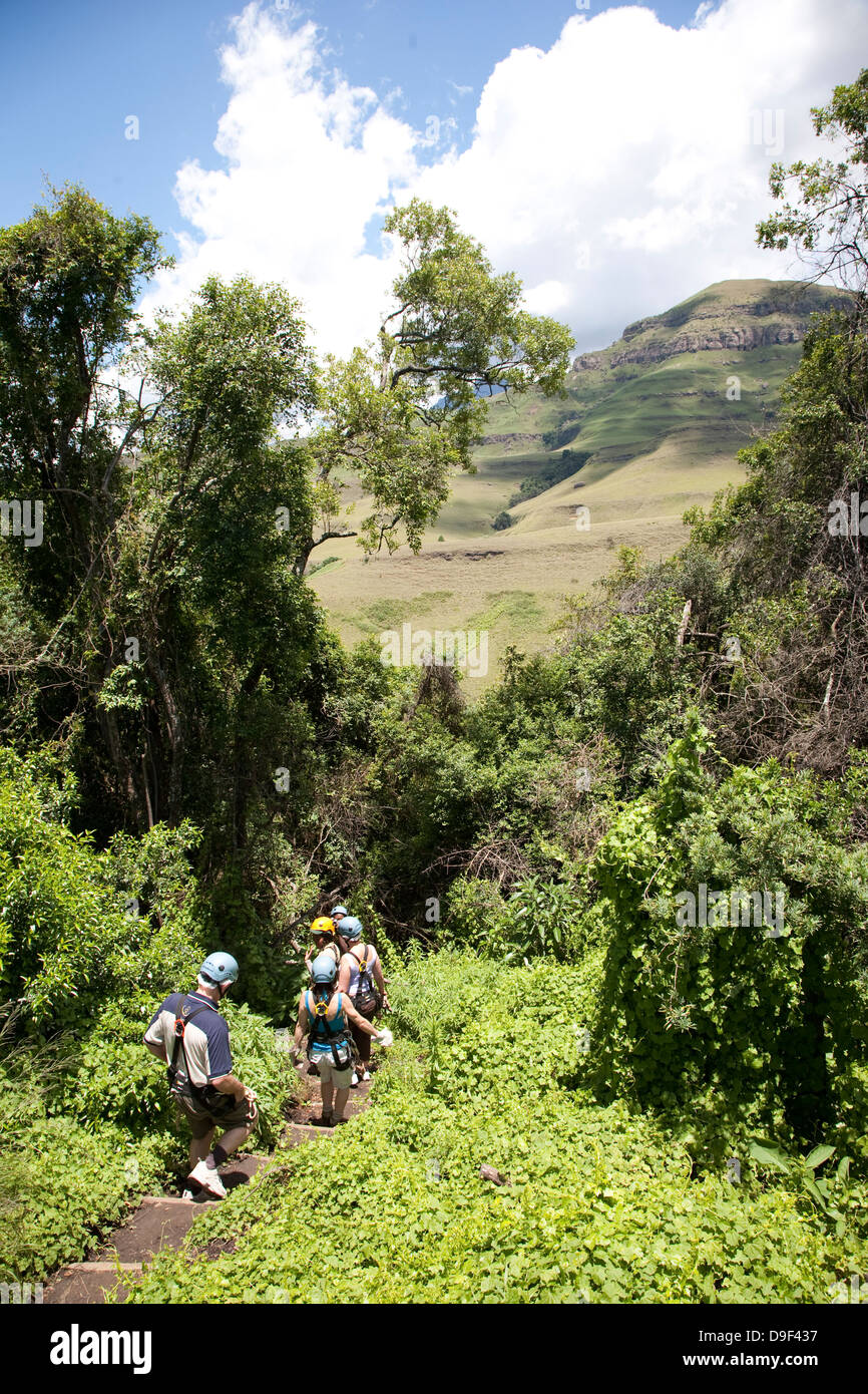 Cathkin Valley Central Drakensberg KwaZulu-Natal South Africa: Entering ...