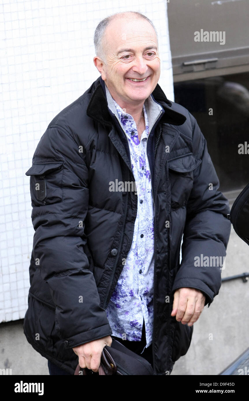Tony Robinson outside the ITV studios London, England - 25.02.11 Stock ...