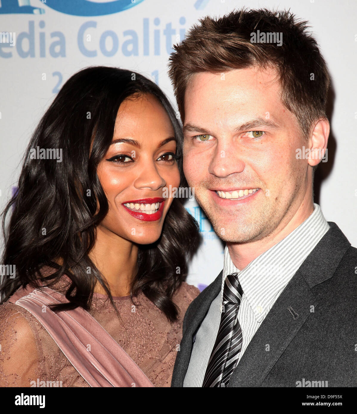 Zoe Saldana and Keith Britton 14th Annual Impact Awards Gala at the ...