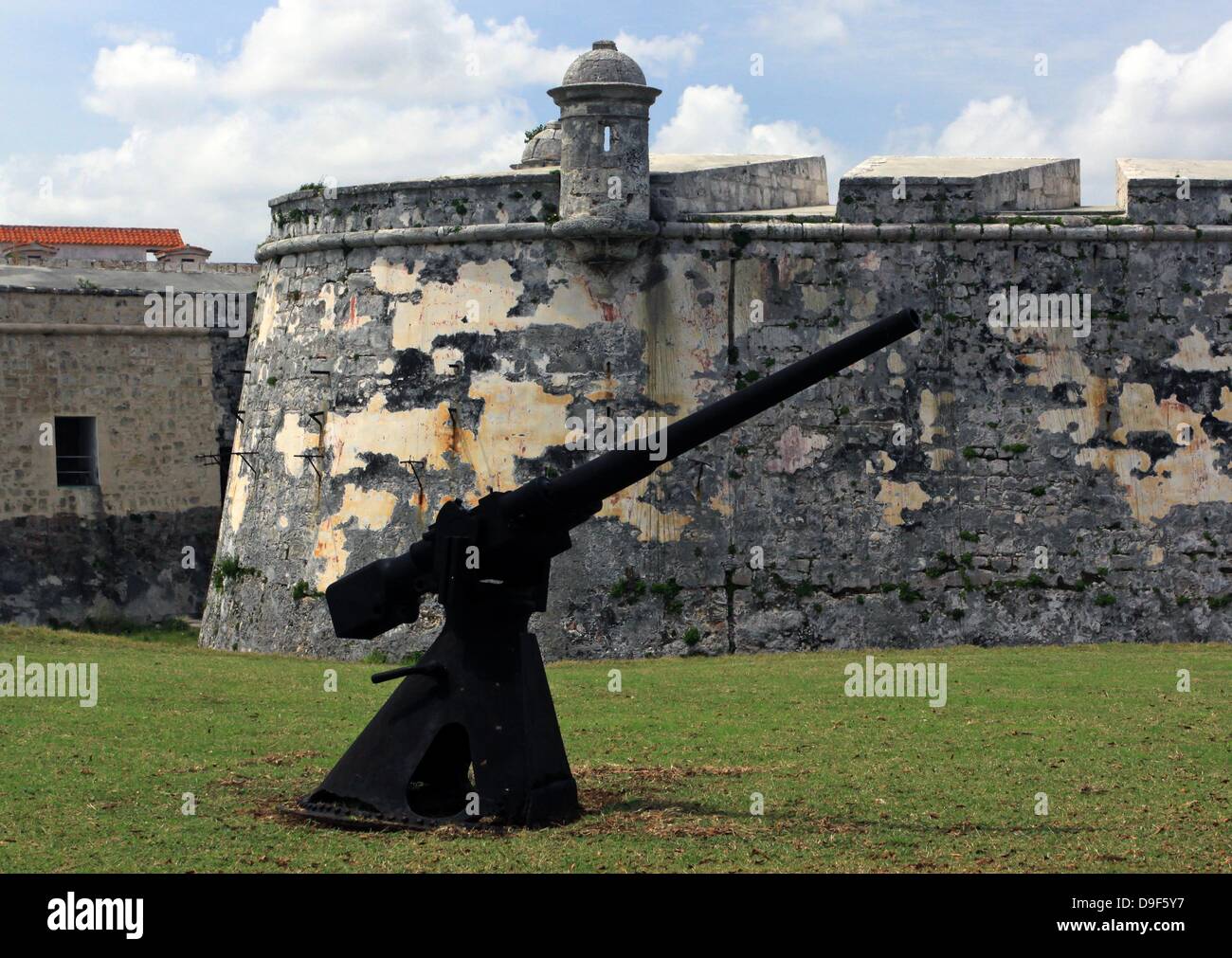 View of fortress Castillo de los Tres Reyes del Morro in the Cuban ...