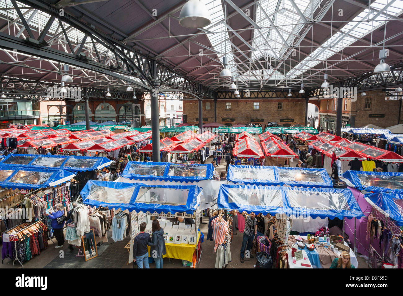 England, London, Shoreditch, Spitafields Market Stock Photo - Alamy