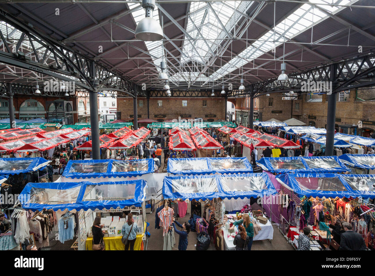England, London, Shoreditch, Spitafields Market Stock Photo - Alamy