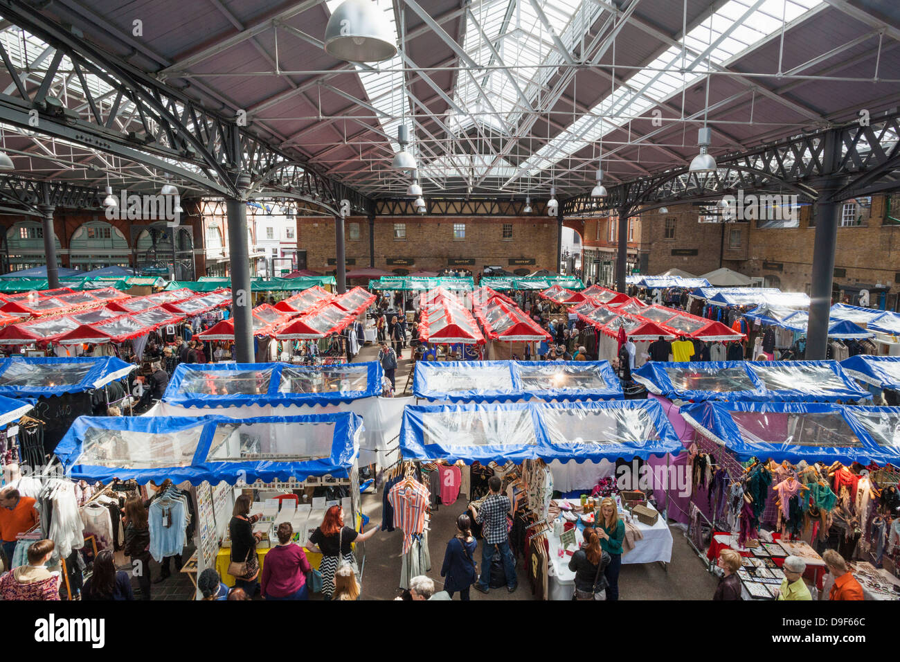 England, London, Shoreditch, Spitafields Market Stock Photo - Alamy