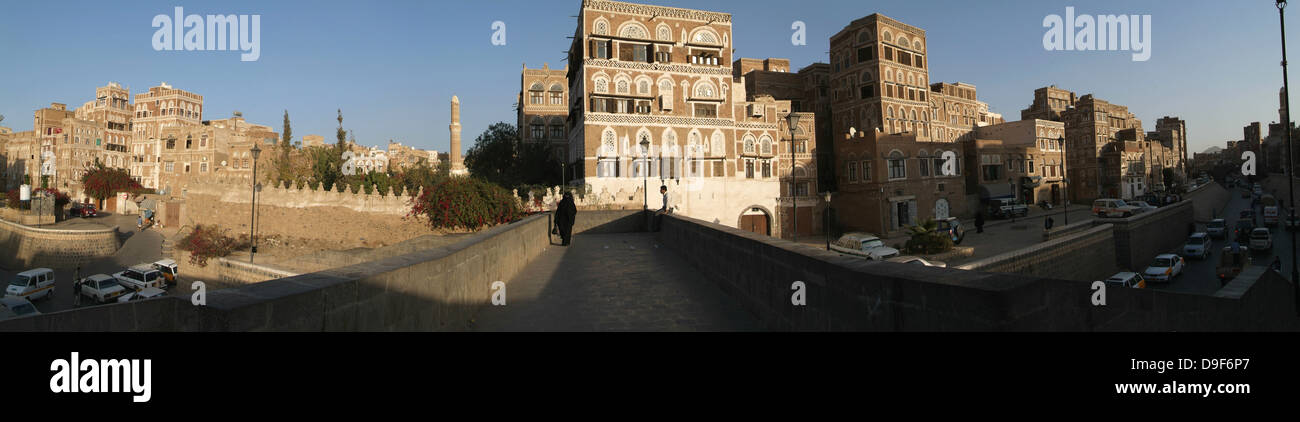 Old Sana capital of Yemen, Unesco world heritage Stock Photo - Alamy