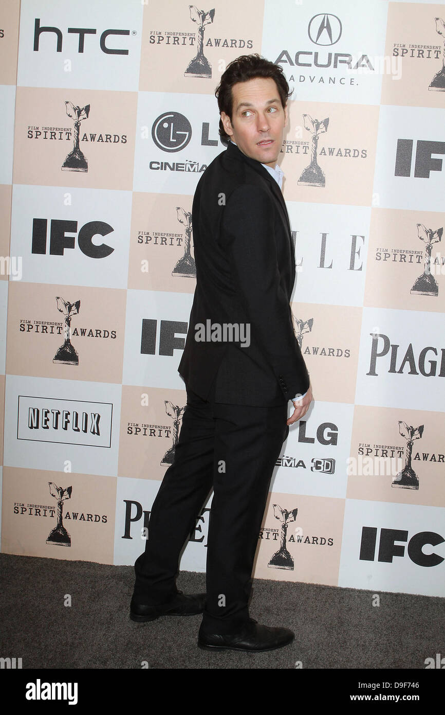 Paul Rudd The 2011 Film Independent Spirit awards held at Santa Monica ...