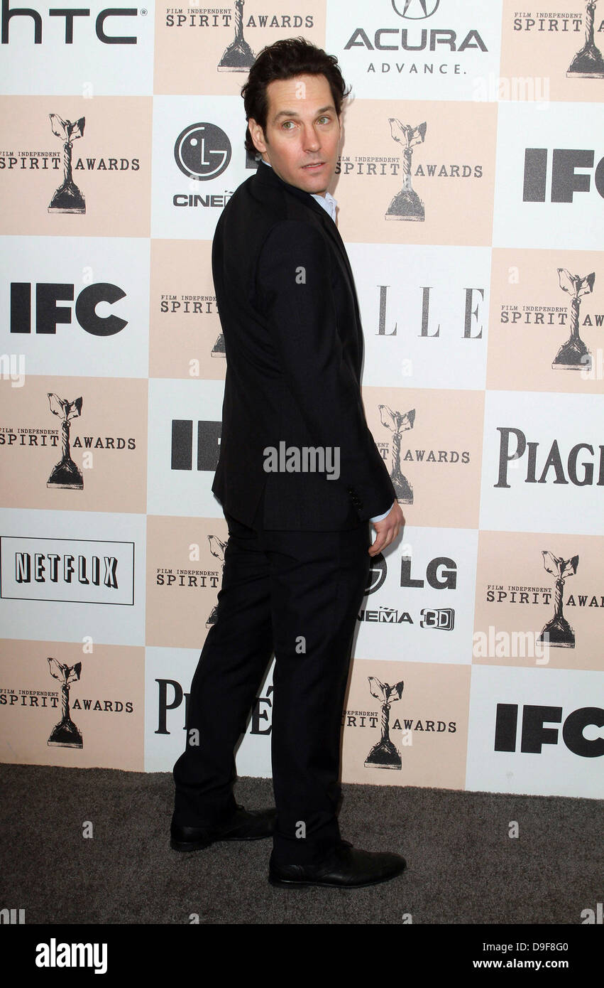 Paul Rudd The 2011 Film Independent Spirit awards held at Santa Monica ...