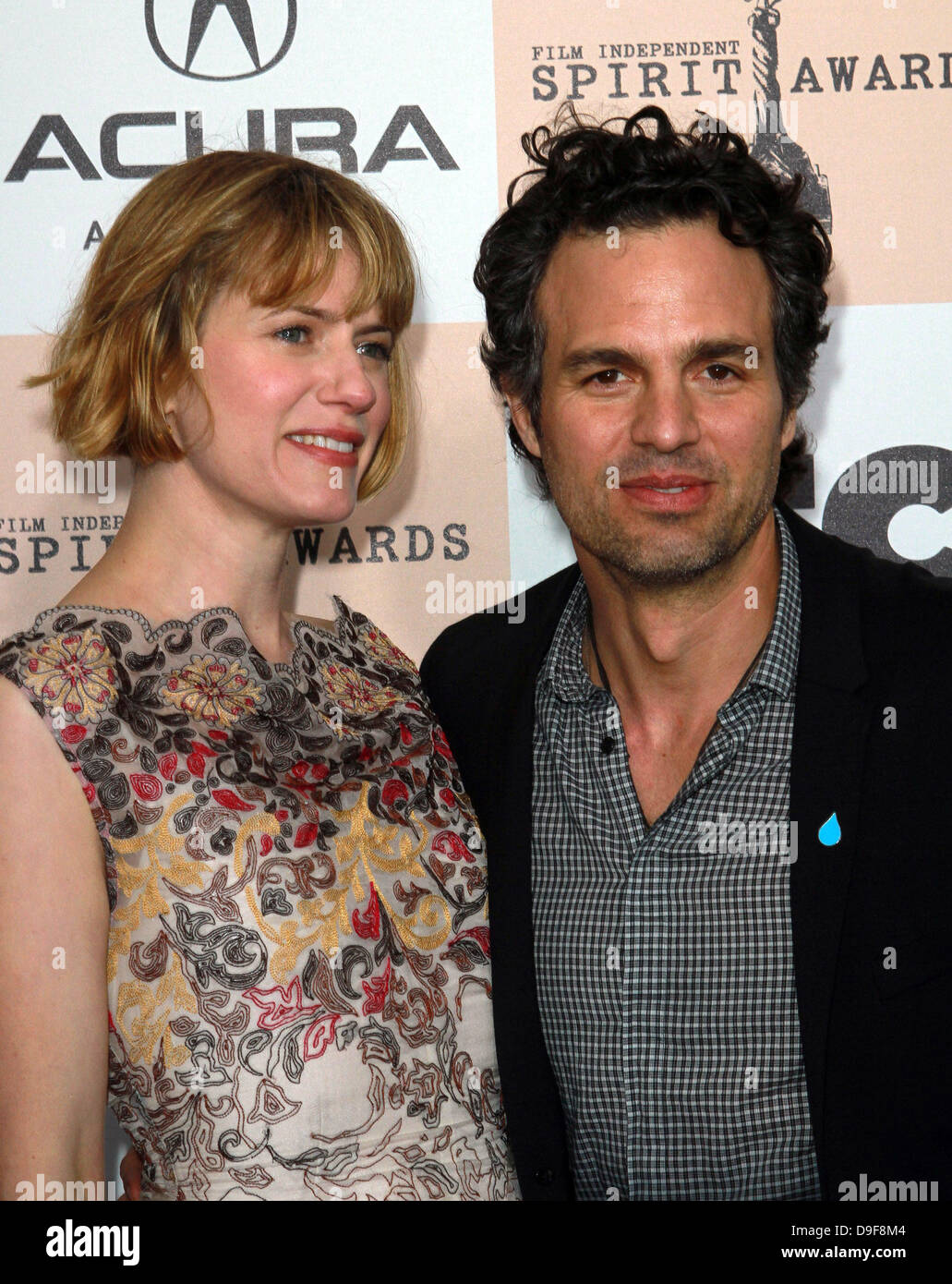 Mark Ruffalo and wife Sunrise Coigney The 2011 Film Independent Spirit ...