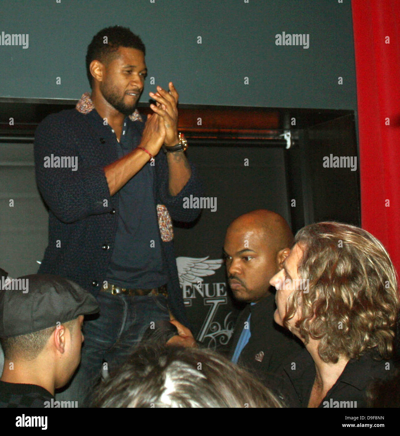 Usher parties at the Wright Venue in Swords after his performance at ...