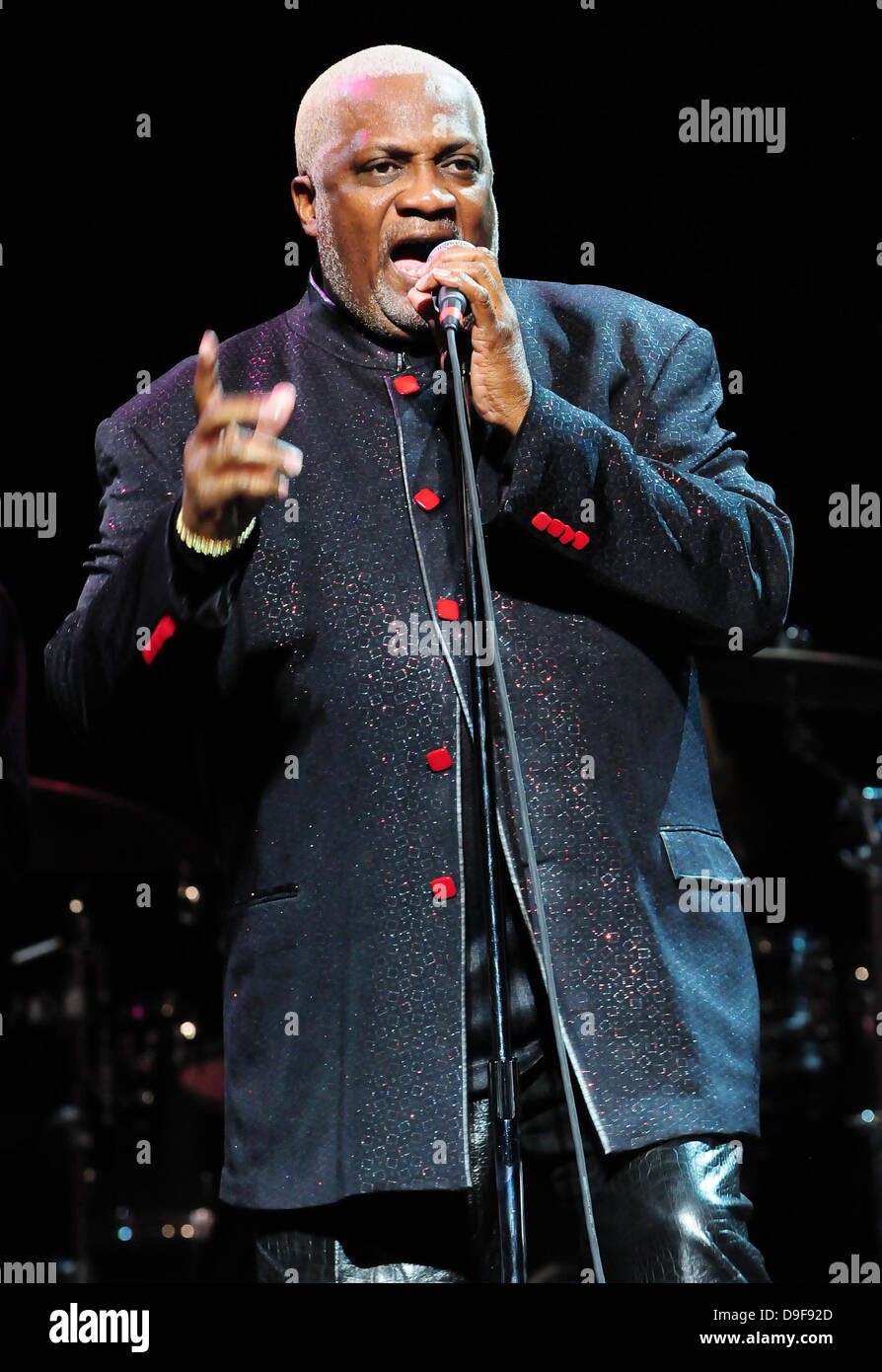 Southern Soul singer Mel Waiters performs during The Miami Blues ...