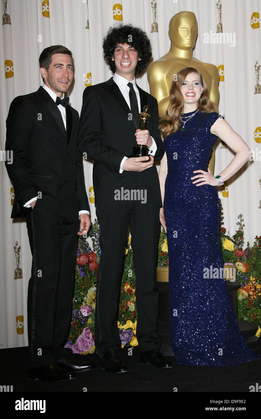 Jake Gyllenhaal, Luke Matheny and Amy Adams 83rd Annual Academy Awards ...