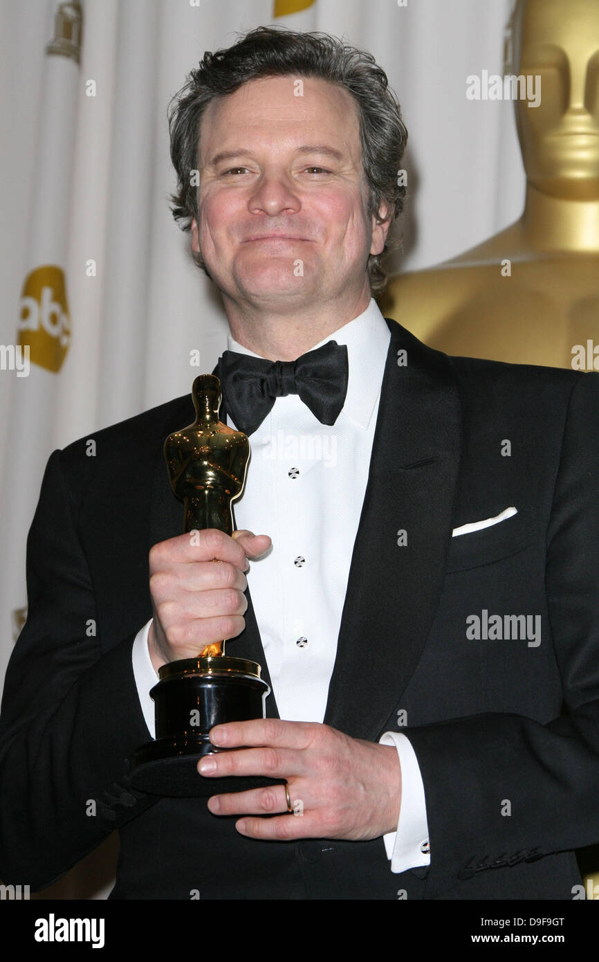 Colin Firth 83rd Annual Academy Awards (Oscars) held at the Kodak ...