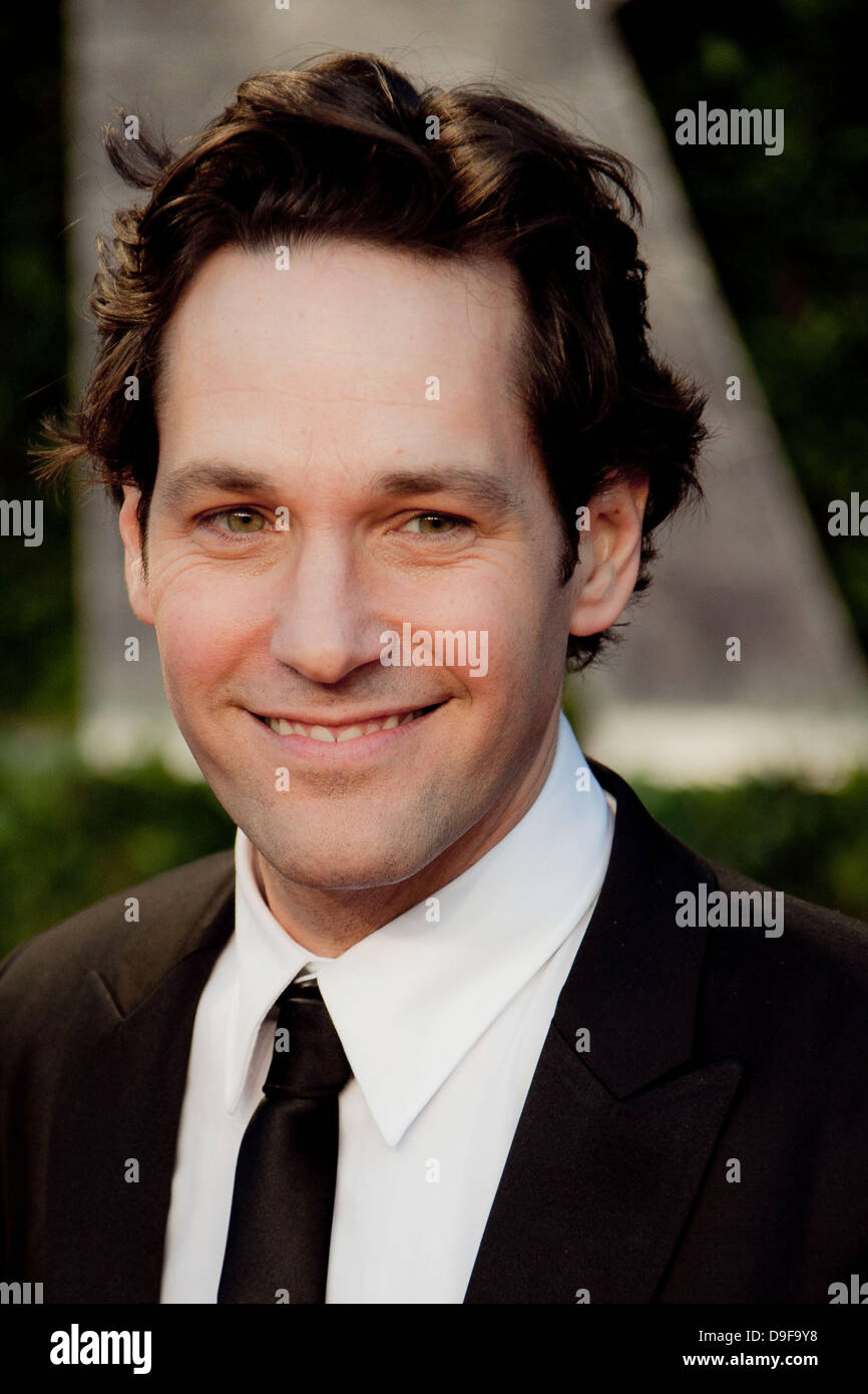 Paul Rudd 2011 Vanity Fair Oscar Party at Sunset Tower Hotel - Arrivals ...
