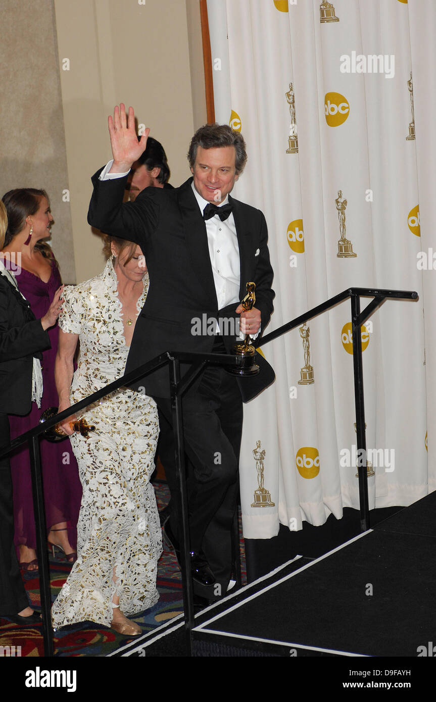 Colin Firth 83rd Annual Academy Awards (Oscars) held at the Kodak ...