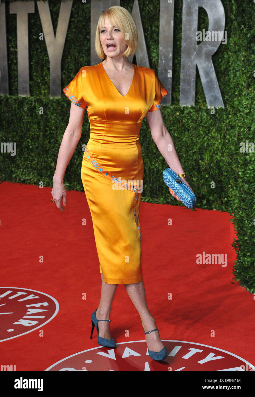 Ellen Barkin 2011 Vanity Fair Oscar Party at Sunset Tower Hotel ...