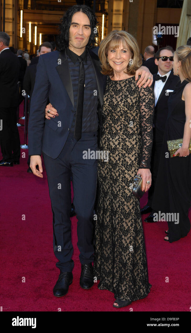 Russell Brand and mother Barbara Brand 83rd Annual Academy Awards ...